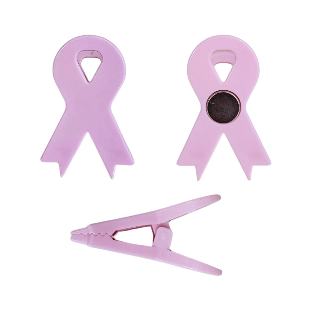 Pink Ribbon Fridge Magnet - Breast Health Foundation